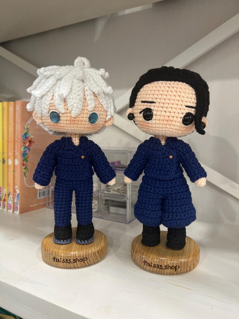 Jujutsu Kaisen, Satoru Gojo, Crochet Doll, Amigurumi, Manga, Anime ...