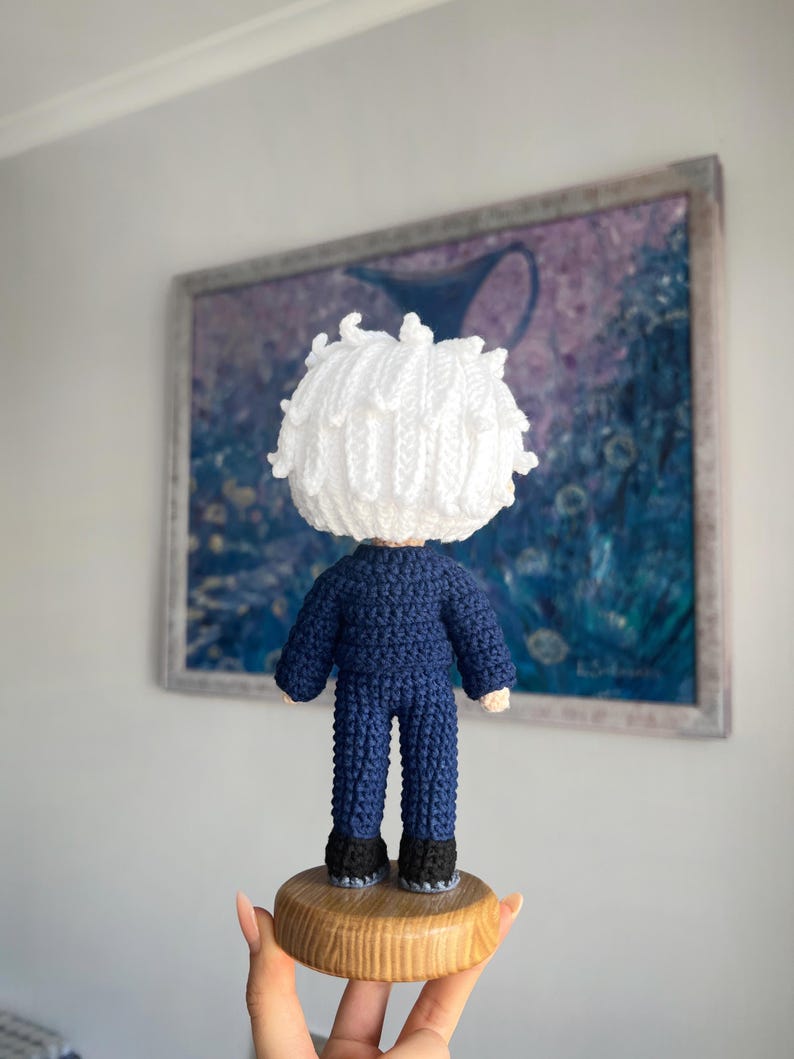 Jujutsu Kaisen, Satoru Gojo, Crochet Doll, Amigurumi, Manga, Anime ...