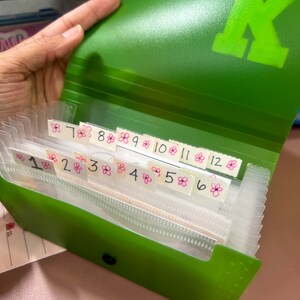 Accordion File Organizer | 1 Pockets Expanding File Folder | Fits A7 A6 ...