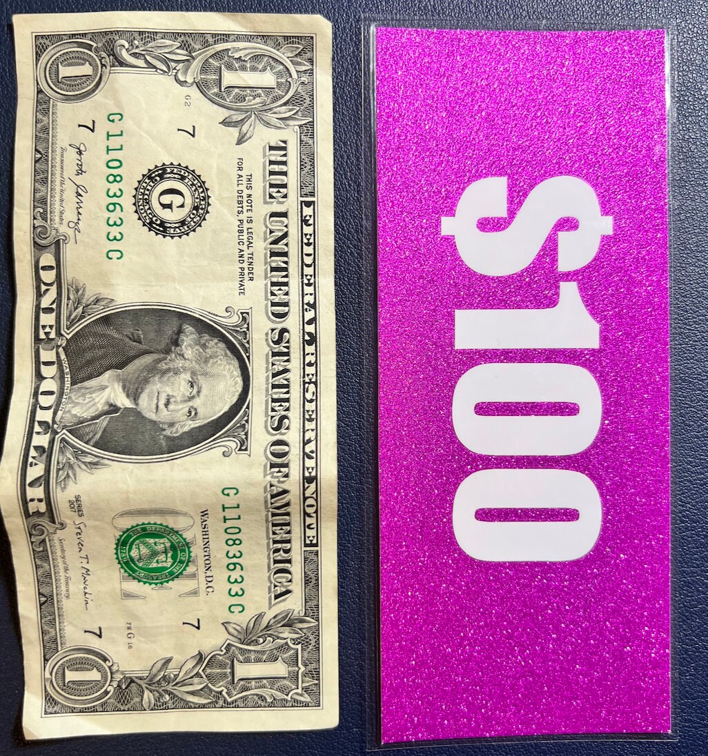 Laminated Prop Money Prop Cash Cash Budget Cash Savings All ...