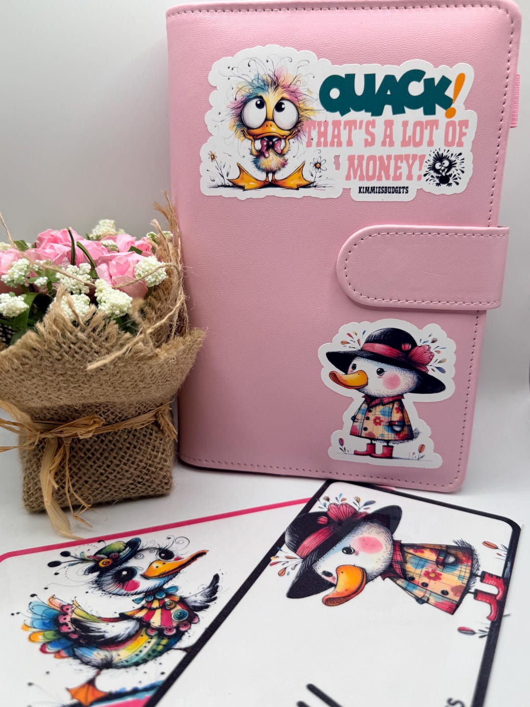 Quack That's A Lot of Money | A6 Binder Savings Challenge | 12 Duck ...