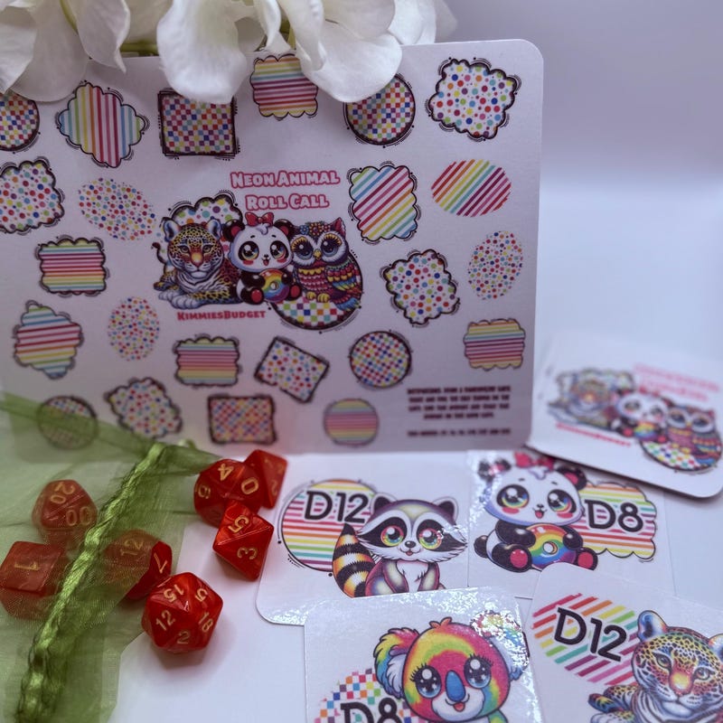 Dice Randomizer Cards - Etsy