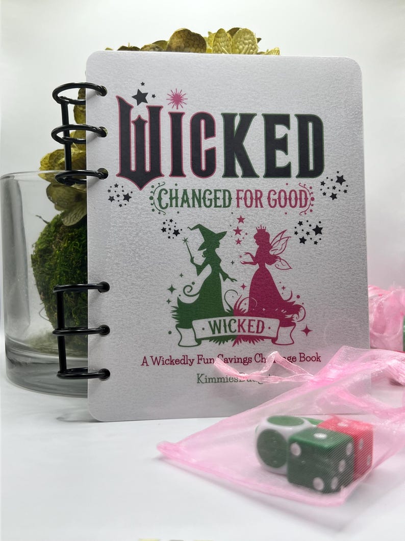 DIGITAL Wicked Changed for Good Savings Challenge Book | 8 Fun Savings ...