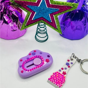 Make A Wish Donation | Bedazzled Box Cutter | Bedazzled Scratcher Tool ...