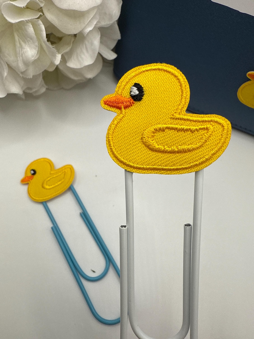 Duck Jumbo 4" Paper Clip | Rubber Duck Themed | Novelty Embellished ...