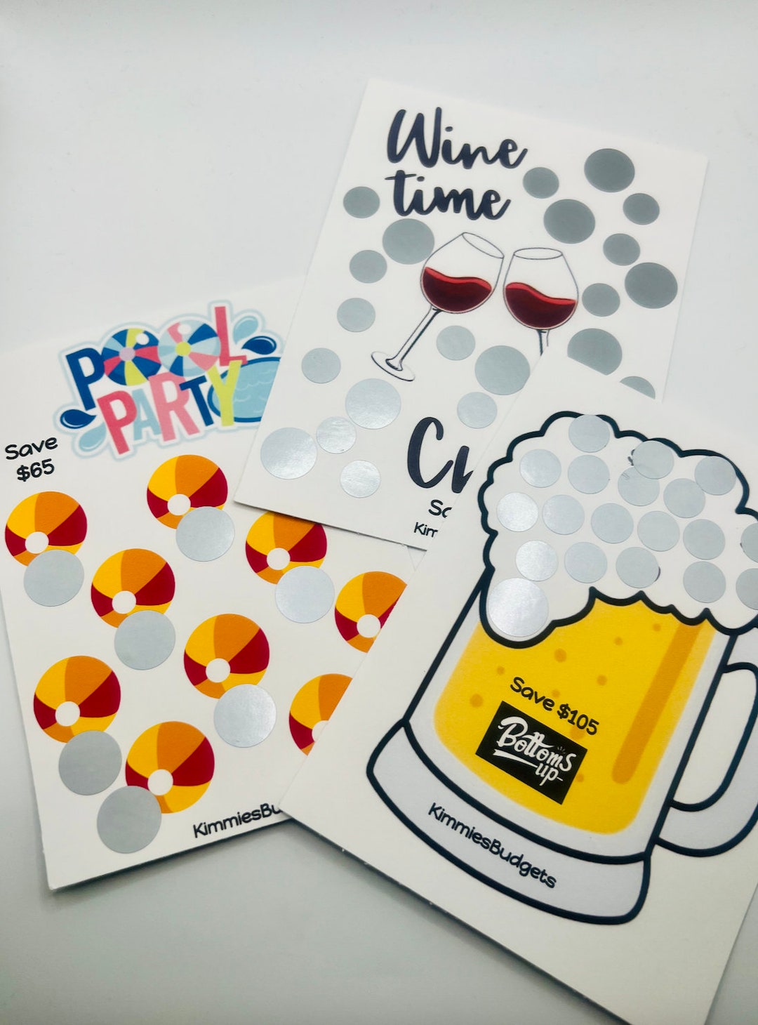 Scratch off Savings Challenge | Summer Time Scratch Offs | Scratch and ...