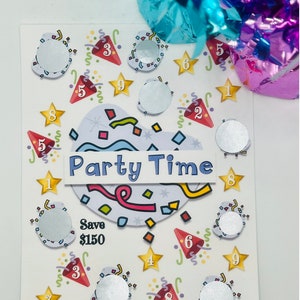 Scratch off Savings Challenge | Birthday Celebration Scratch Offs ...