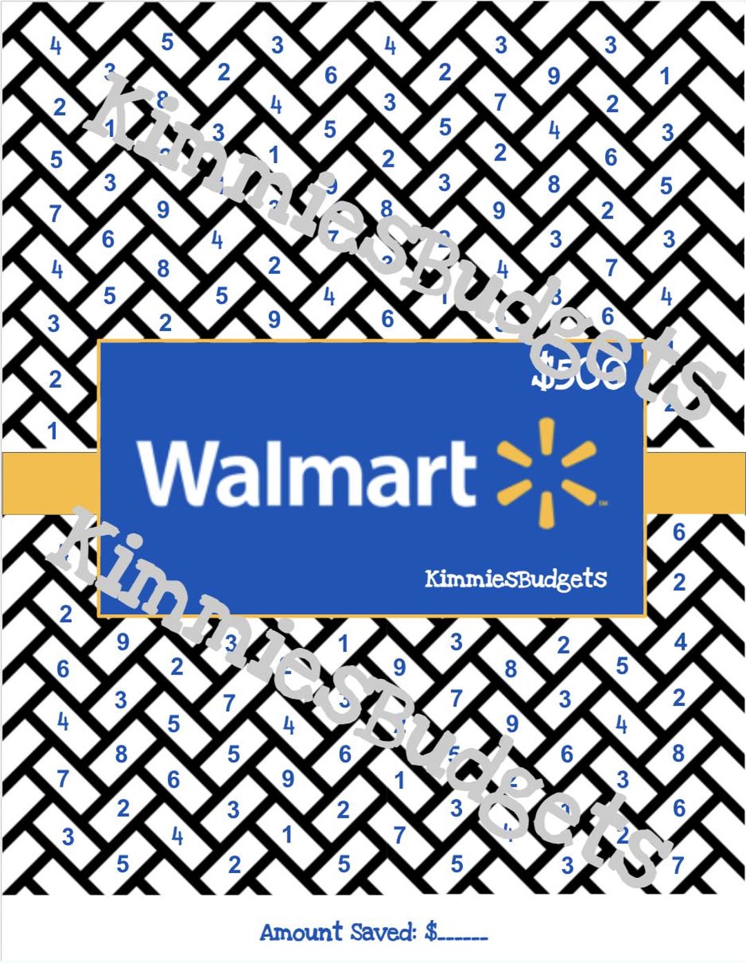 Walmart Savings Challenge | Home Grocery Shopping Savings Challenge ...