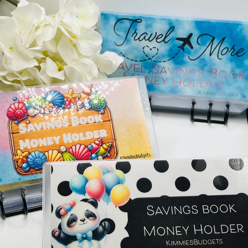 Savings Binder Book Theme - Etsy