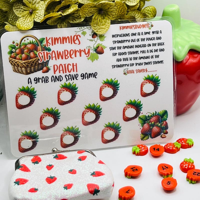 Strawberry Patch - Etsy