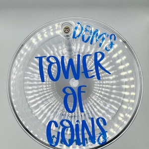 Coins | Tower of Coins | Acrylic Coin Holder | Coin Sorter | Cash ...