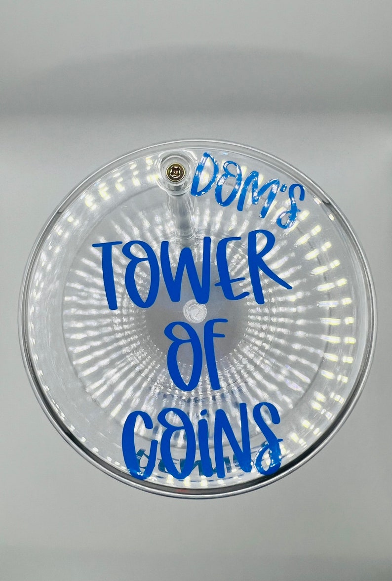 Coins | Tower of Coins | Acrylic Coin Holder | Coin Sorter | Cash ...