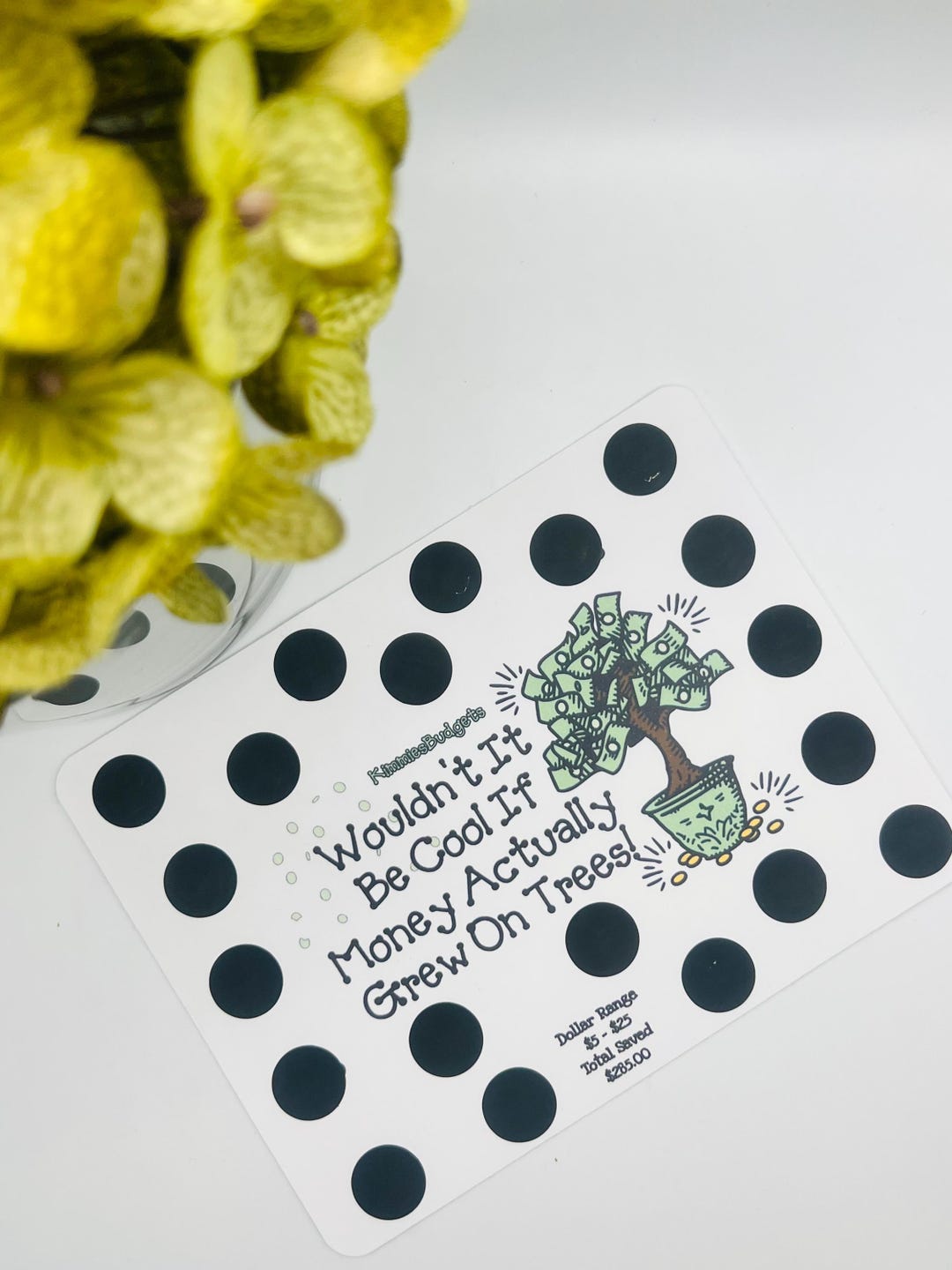 Money Grows on Trees | Tax Savings | Scratch off Saving Challenge ...