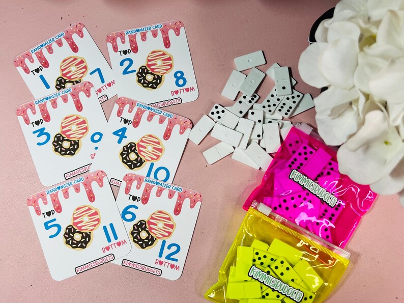 NEW Domino Randomizer Game | Randomizer Challenges | Cash Stuffing ...