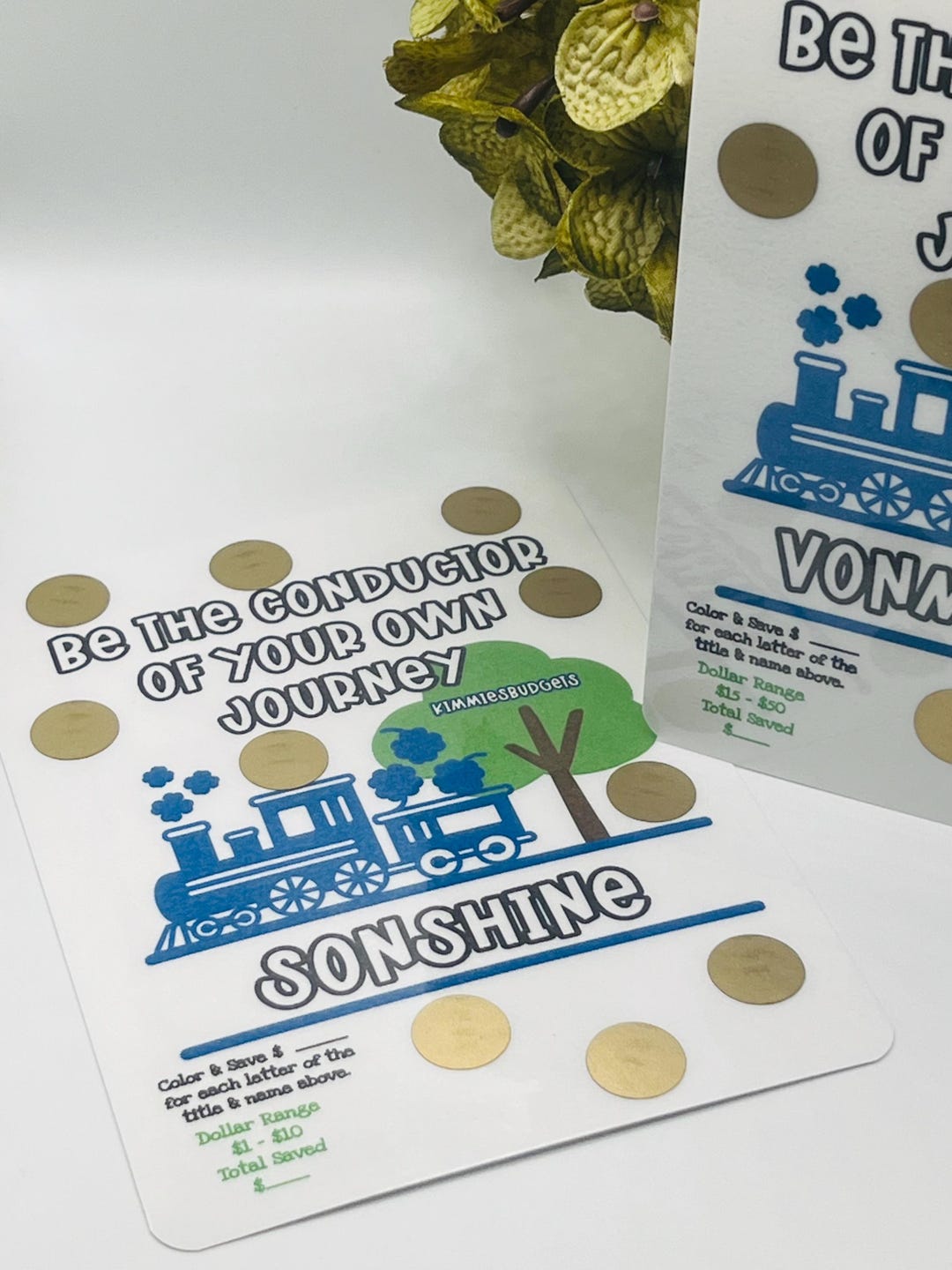 Be Your Own Conductor | Personalized Savings Challenge Color and Save ...