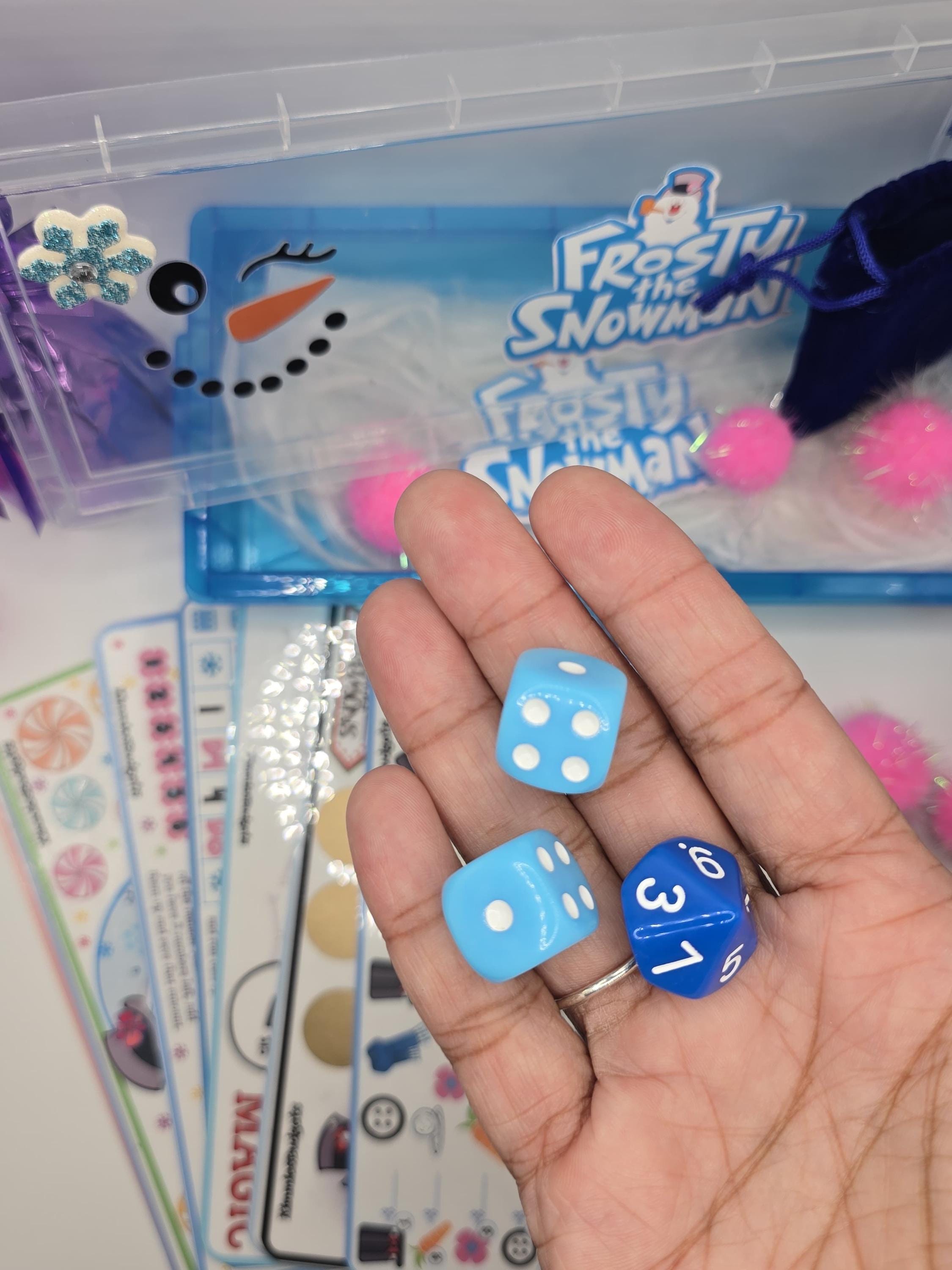Frosty the Snowman Game Box | 9 Fun Saving Challenge Games | Dice ...