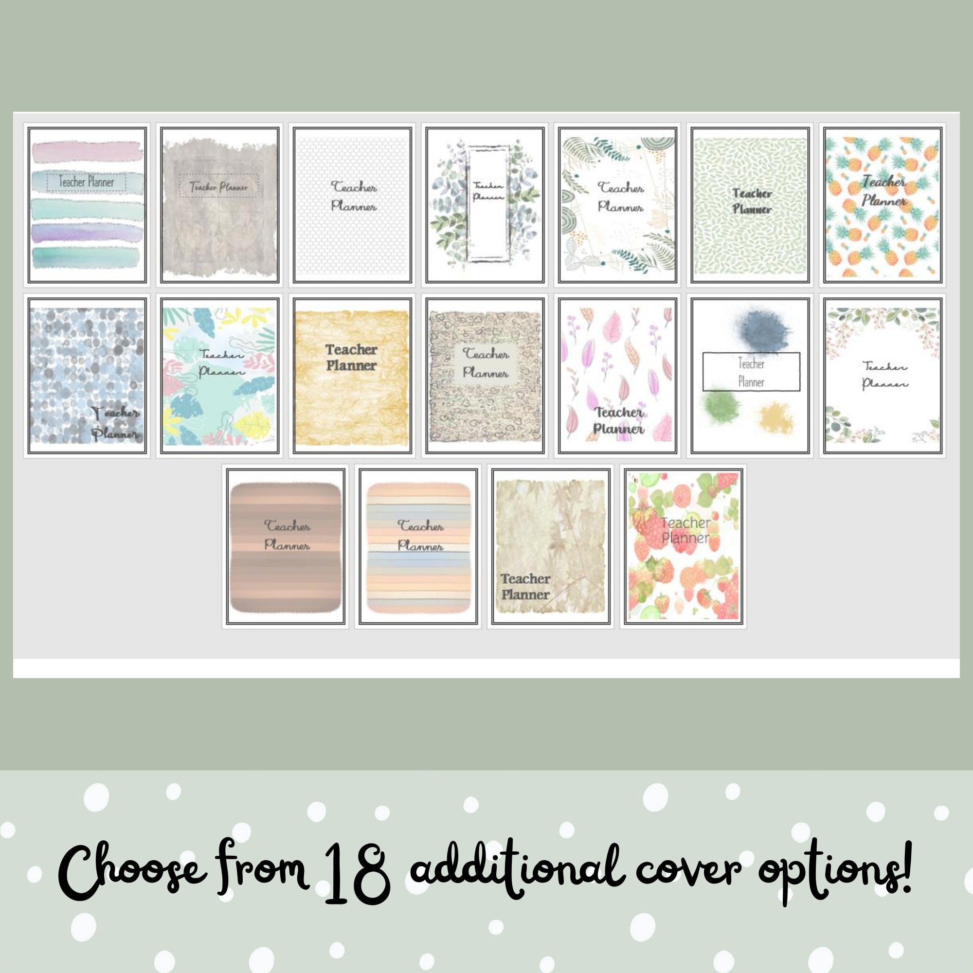 The Essential Teacher Planner - Etsy