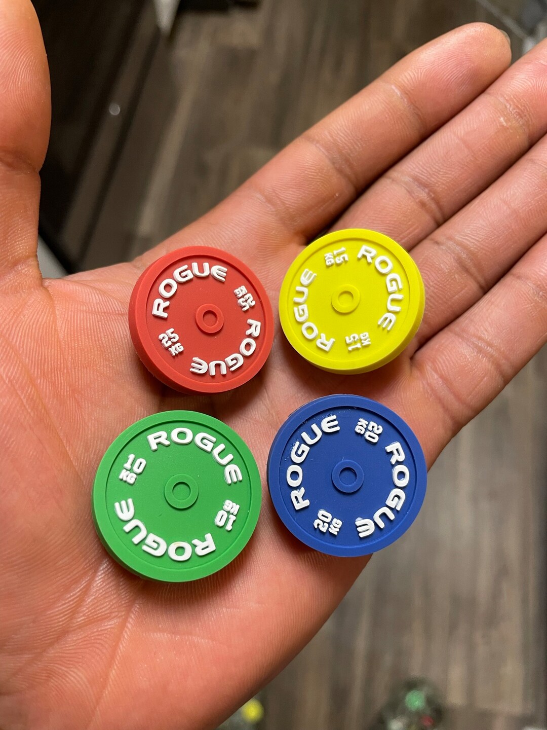 Weight Plate Croc Charm - Etsy