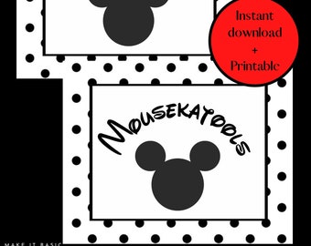 Mousekatools Sign - Etsy