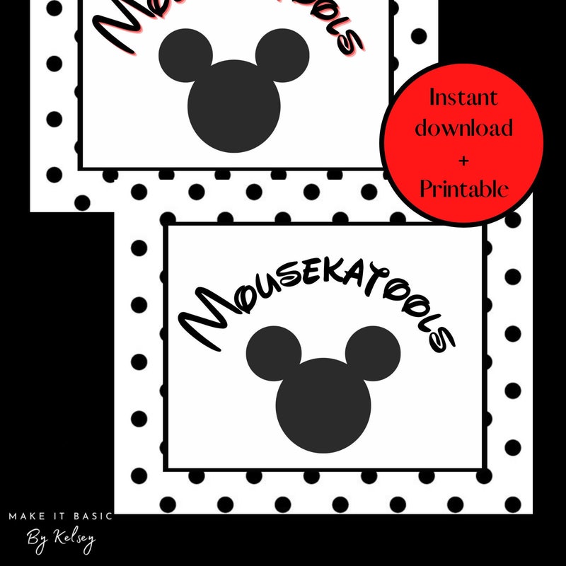 Mousekatools - Etsy