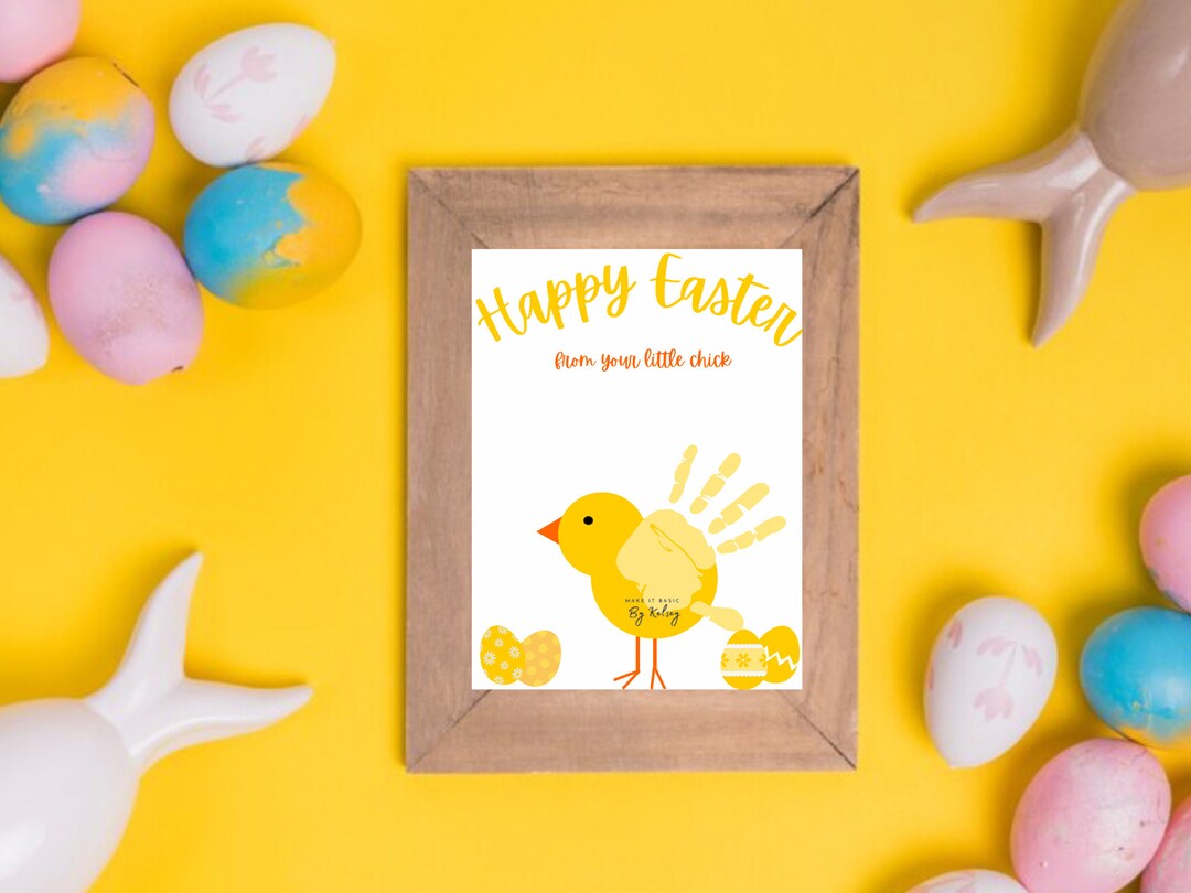 Printable Easter Handprint Art/digital Download/spring/children’s ...