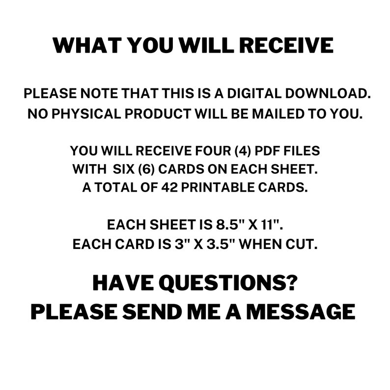 42 Positive Affirmation Cards, Vision Board Printables, Law of ...