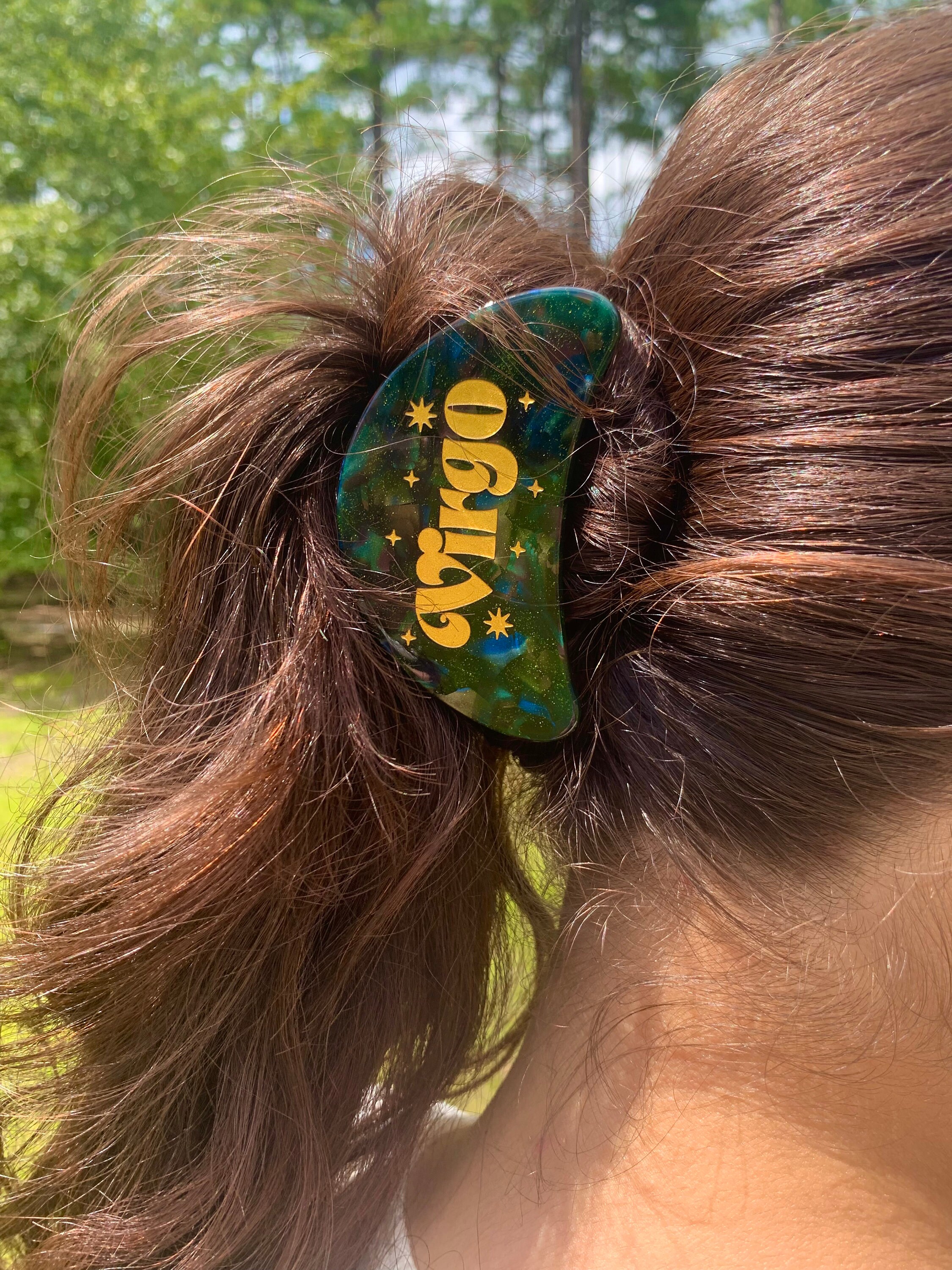 Zodiac Sign Hair Claw Clips Zodiac Accessories, Gift Ideas ...