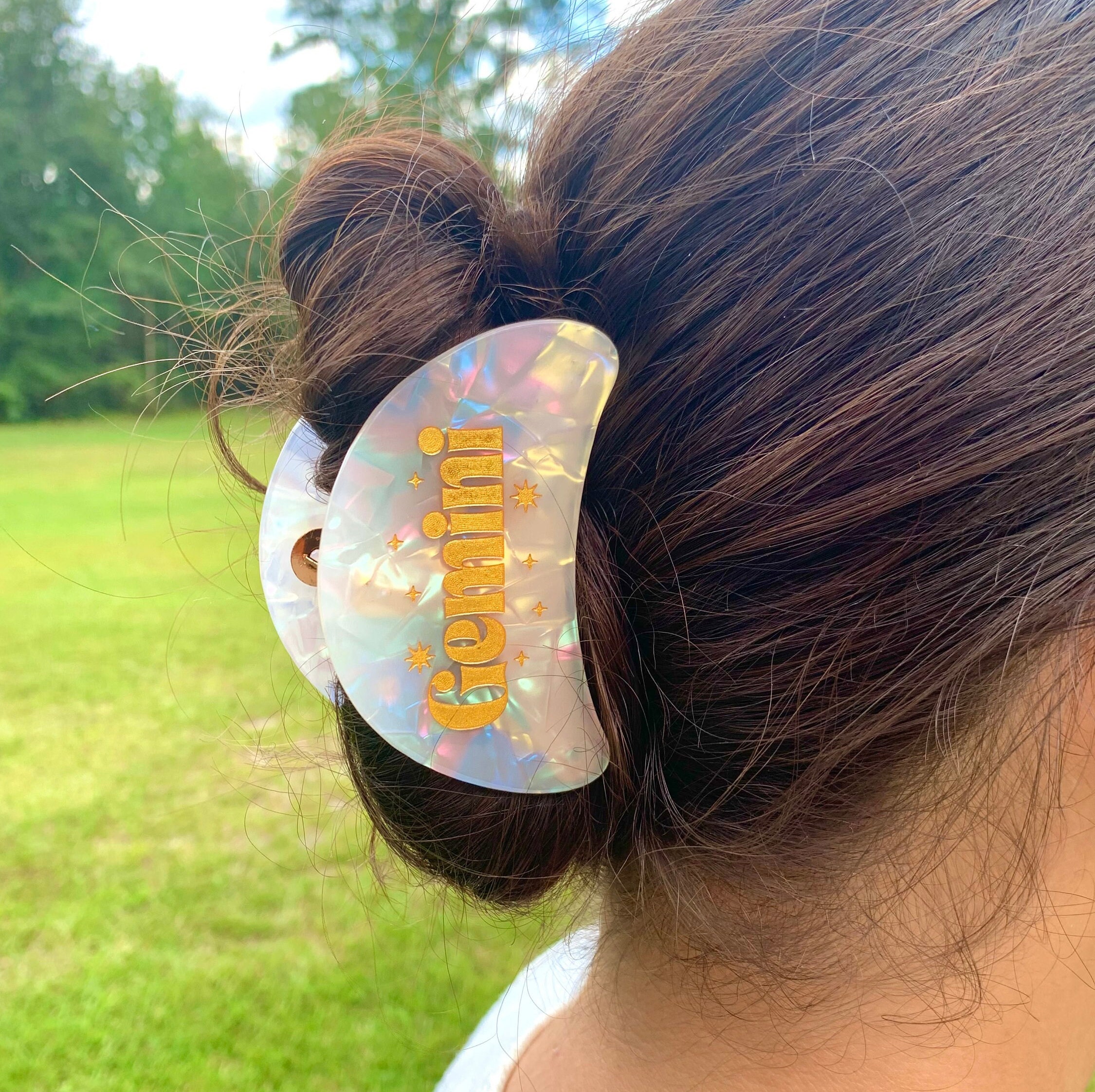 Zodiac Sign Hair Claw Clips Zodiac Accessories, Gift Ideas ...