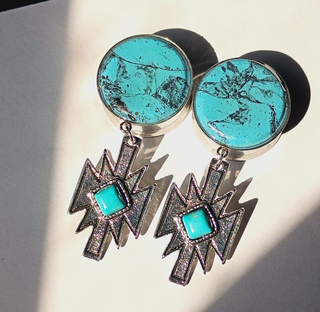 2mm-30mm Western Style Dangle Gauges Dangle Plugs - Etsy