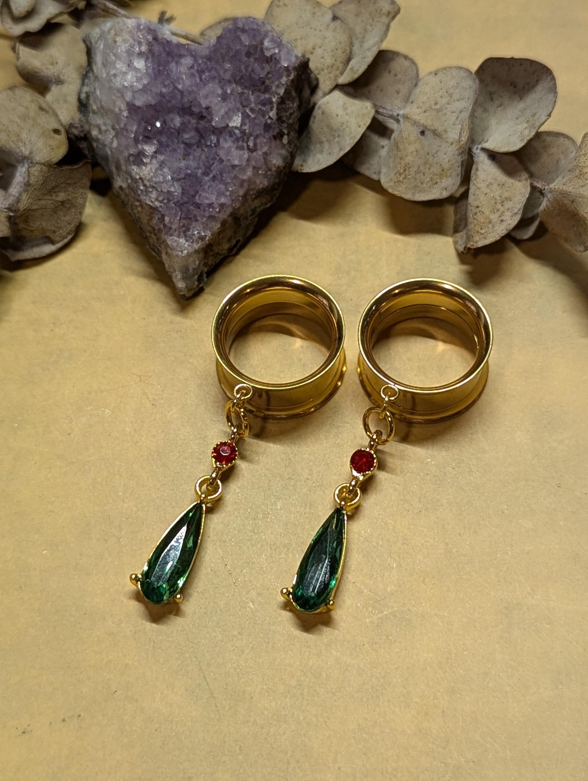 Drop Dangle Gauges Dangle Plugs - Etsy
