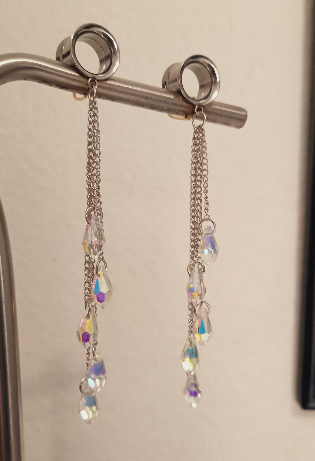 Teardrop Dangle Gauges Dangle Plugs - Etsy