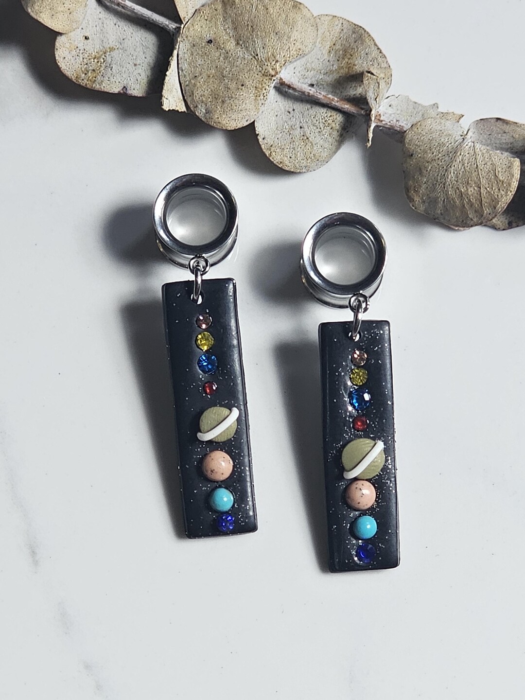 Solar System Dangle Gauges Dangle Plugs - Etsy