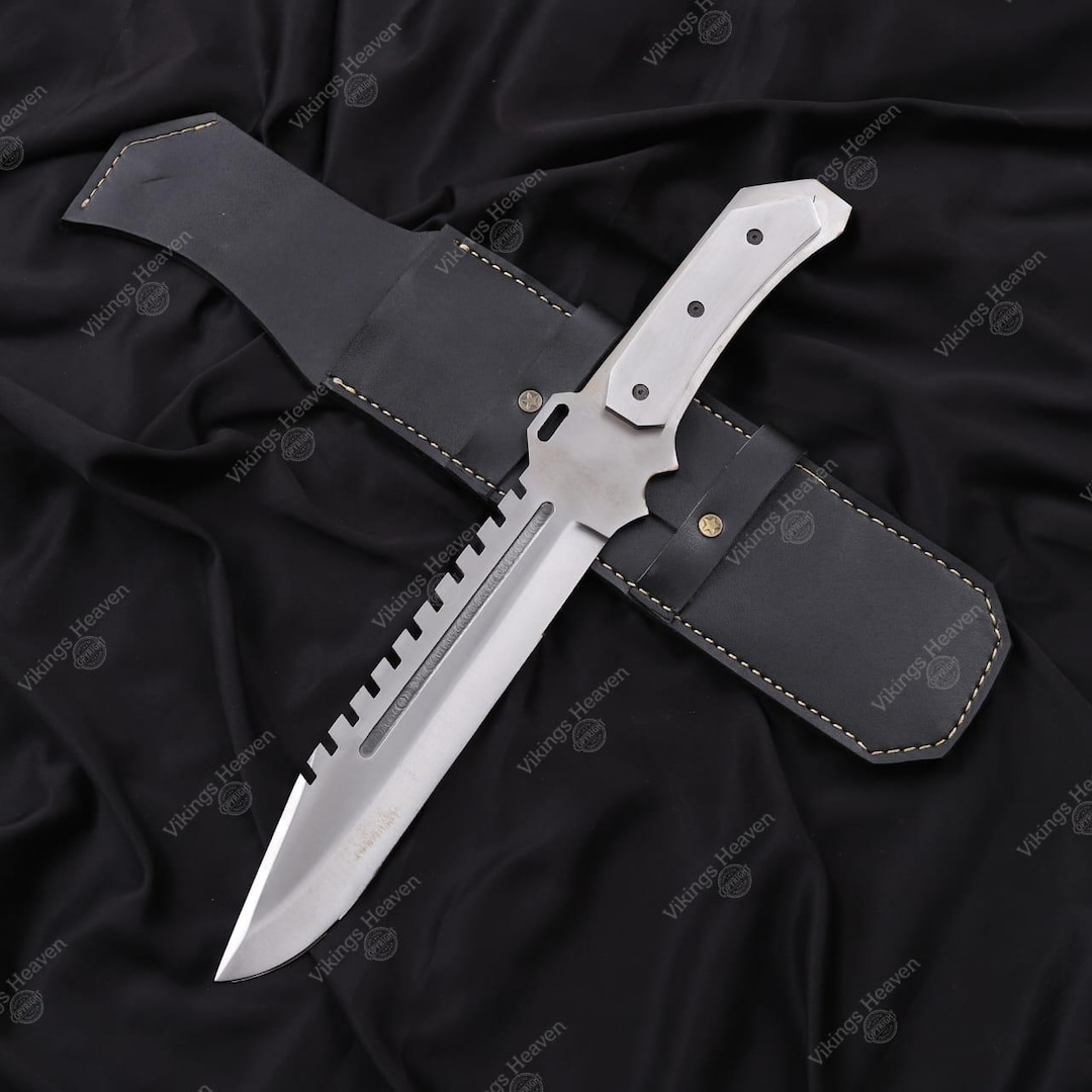 Albert Wesker Knife - Resident Evil 5 Replica, Full Tang D2 Steel Blade ...