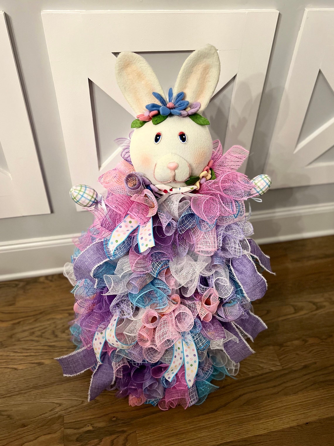 Custom Made Easter Bunny Trees - Etsy
