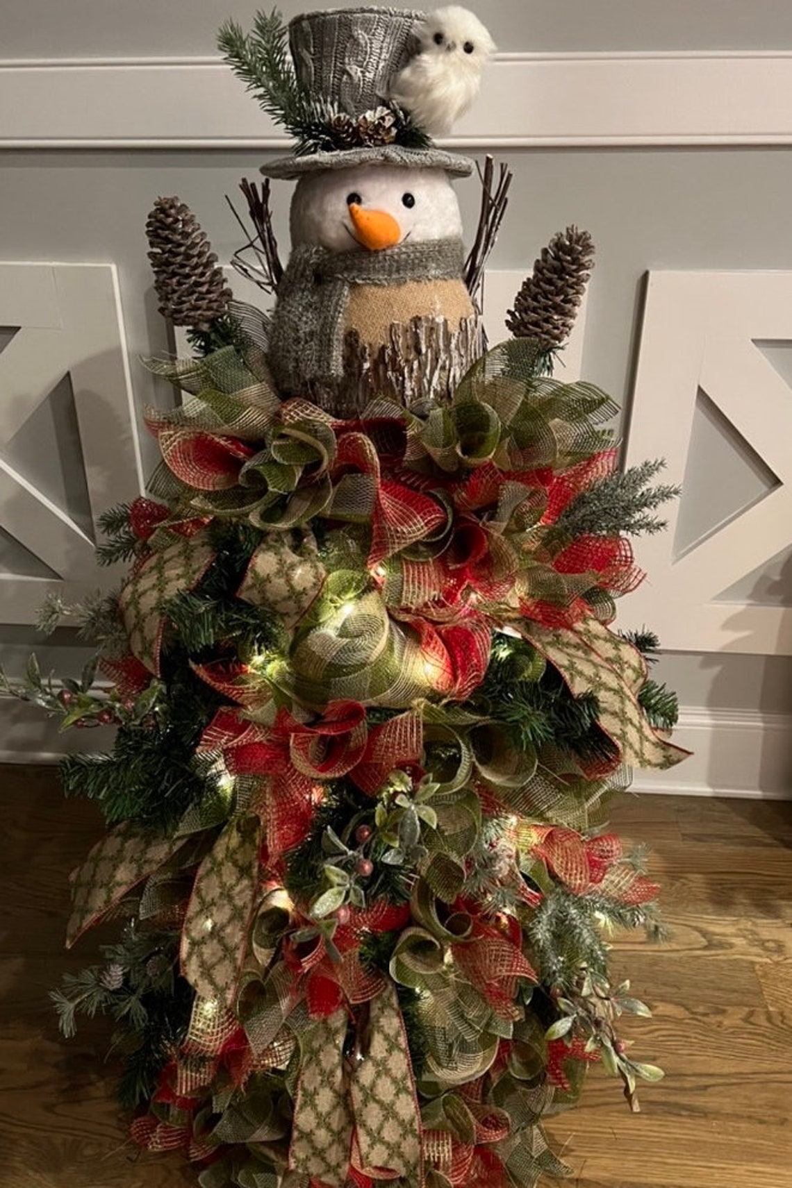 Custom Made Easter Bunny Trees - Etsy