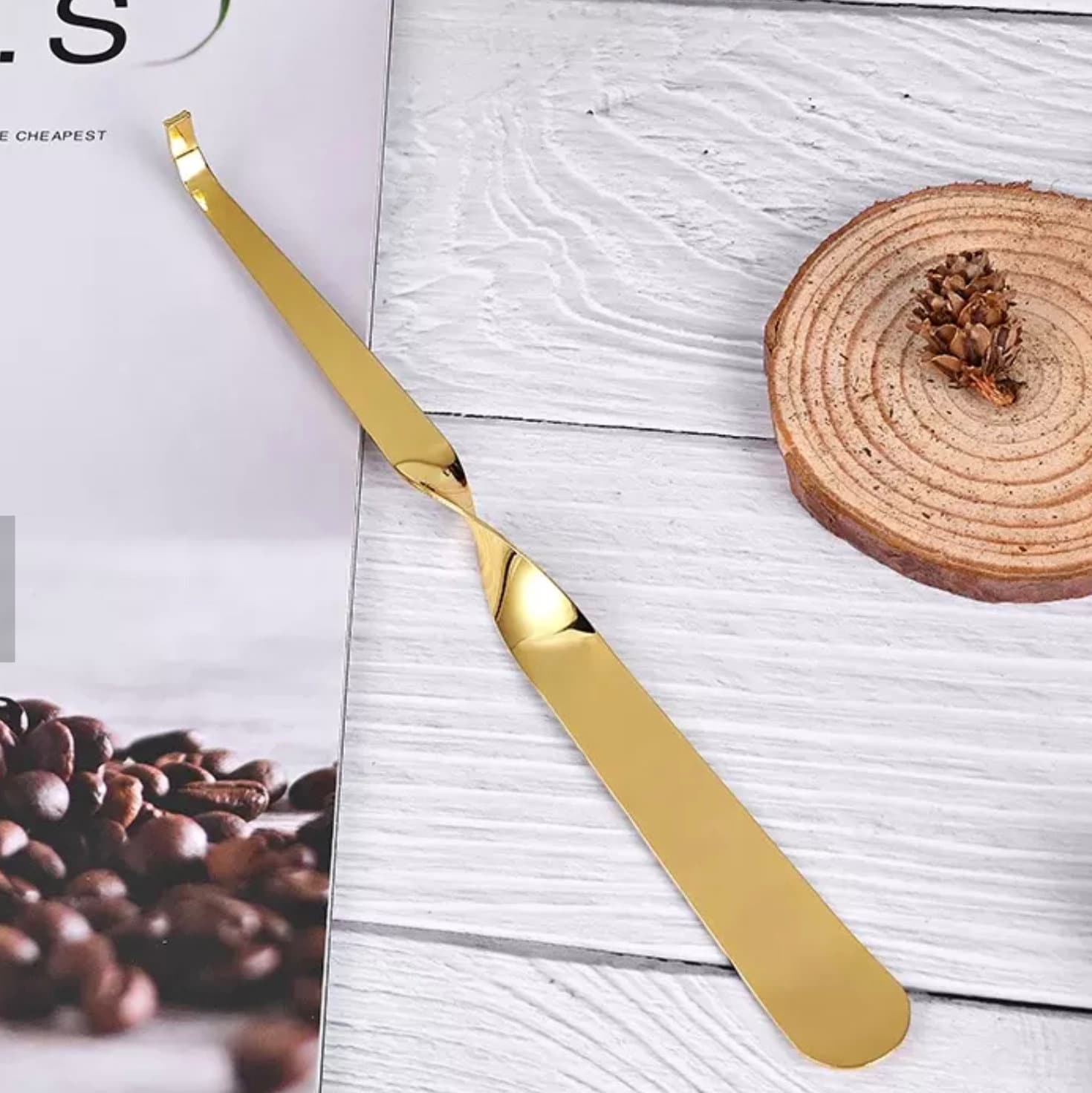 Gold Candle Care Kit Set 4 Piece Set Wick Trimmer Candle Tools ...