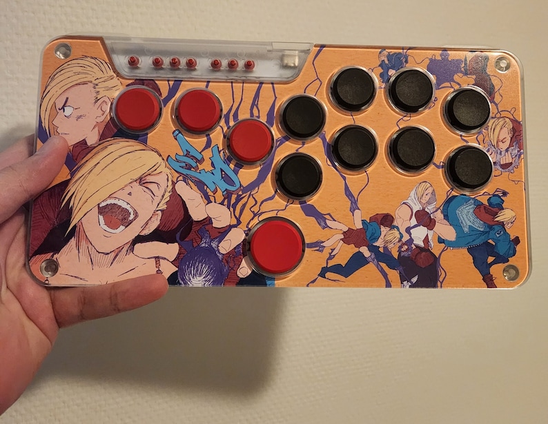 Terry Bogard Hitbox, Snackbox Micro Street Fighter & Guilty Gear Custom ...