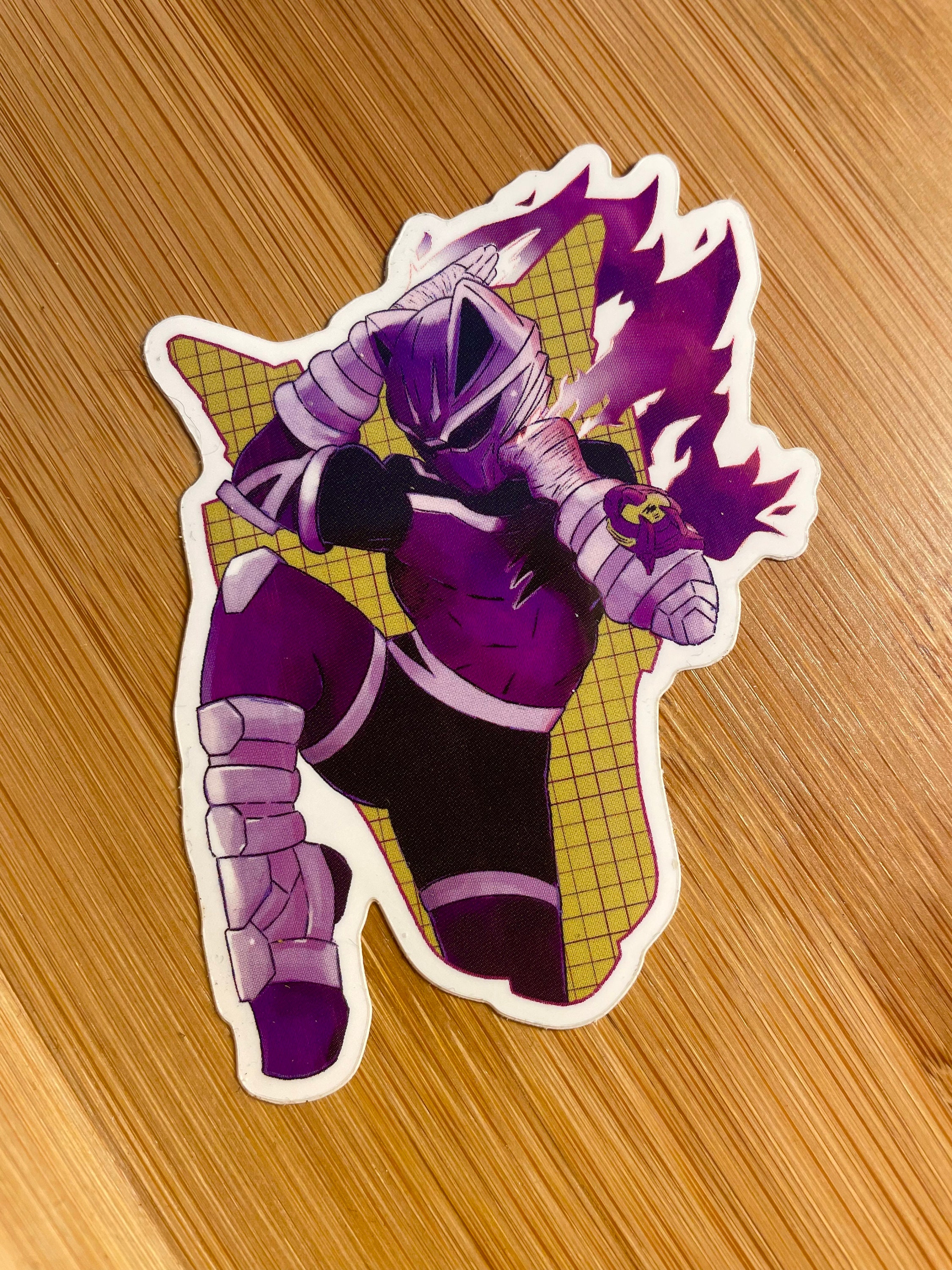 Power Rangers RJ Wolf Ranger Sticker - Etsy Canada