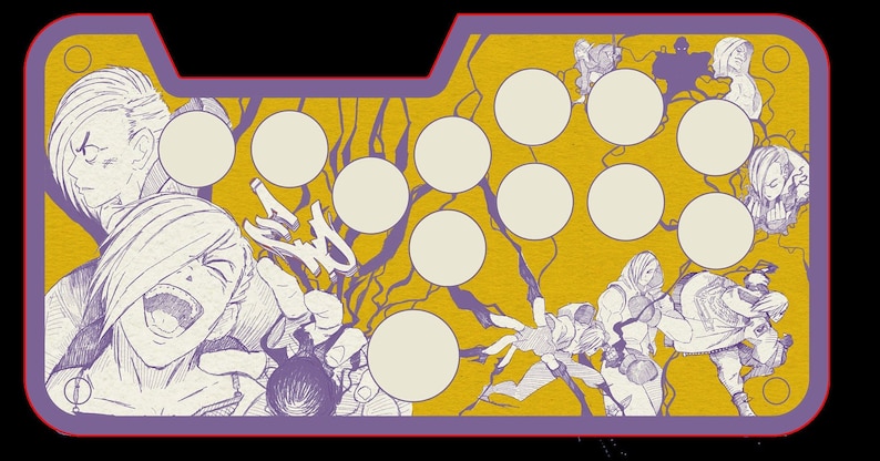 Terry Bogard Hitbox, Snackbox Micro Street Fighter & Guilty Gear Custom ...