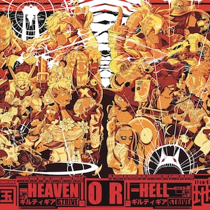 Guilty Gear Strive: Heaven or Hell Prints (11x17,) - Etsy