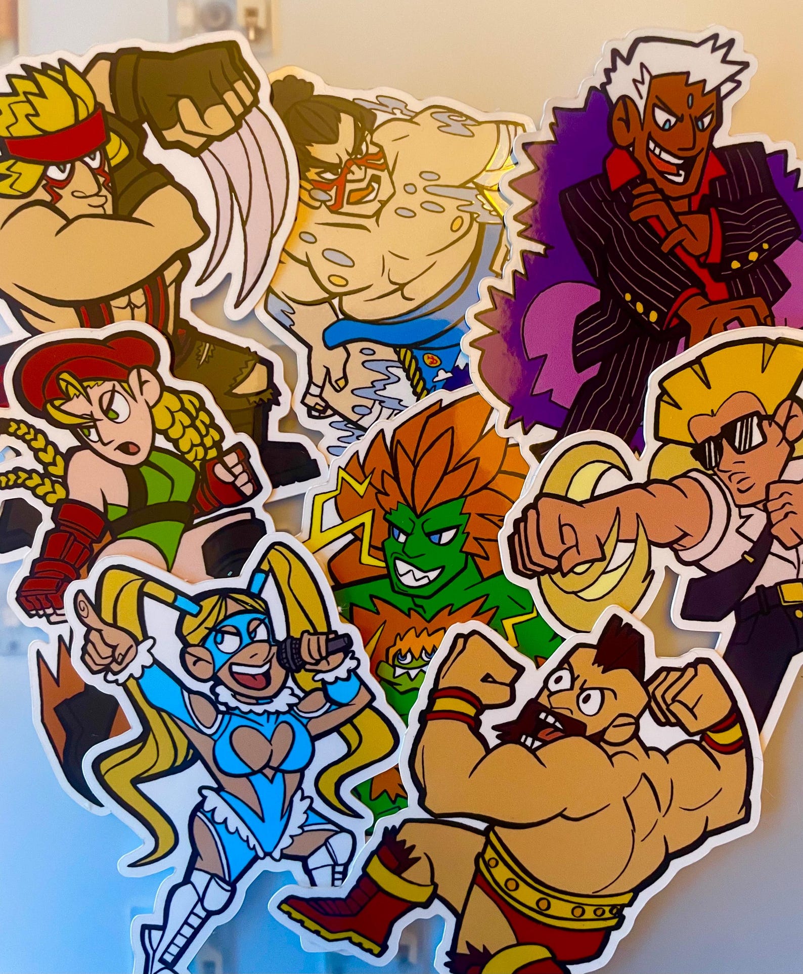 Street Fighter Stickers (water, Weather & Sun Proof) - Etsy
