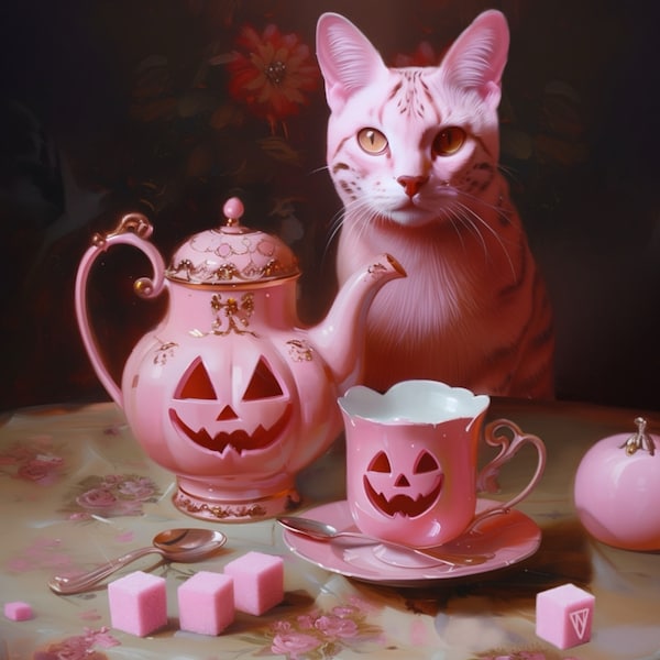 Halloween Tea Set - Etsy