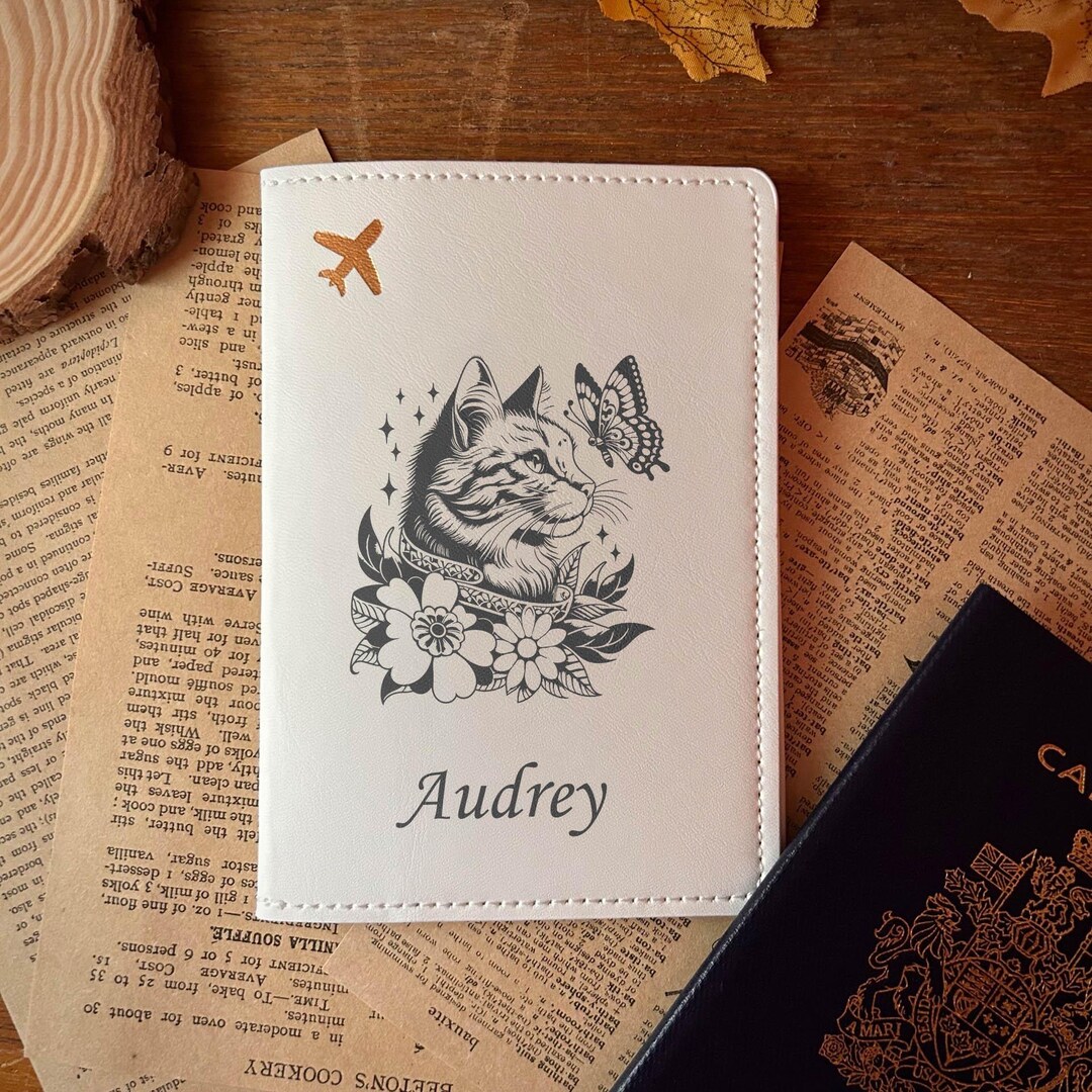 Cat Royalty Passport Cover – Design #45 - Etsy