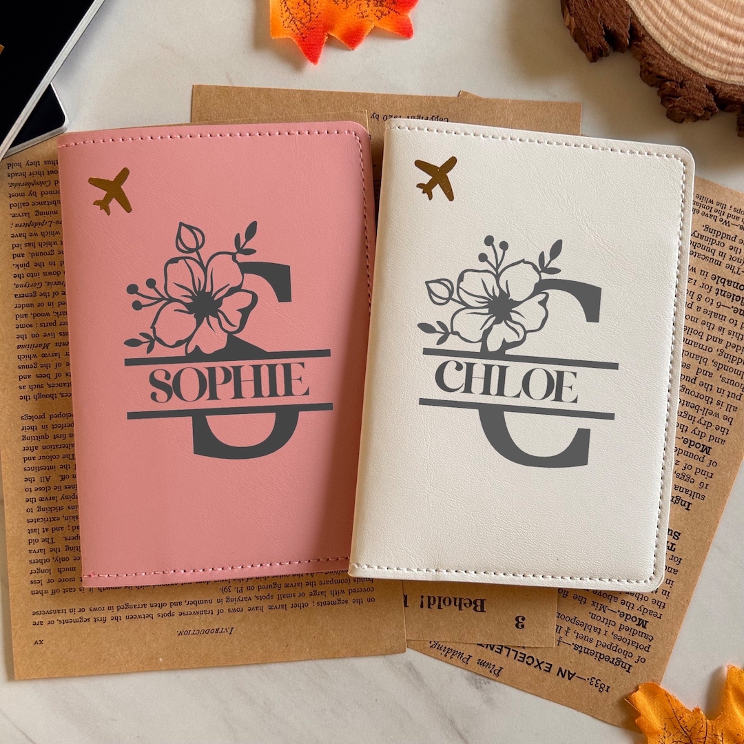 Flower Passport Cover - Etsy