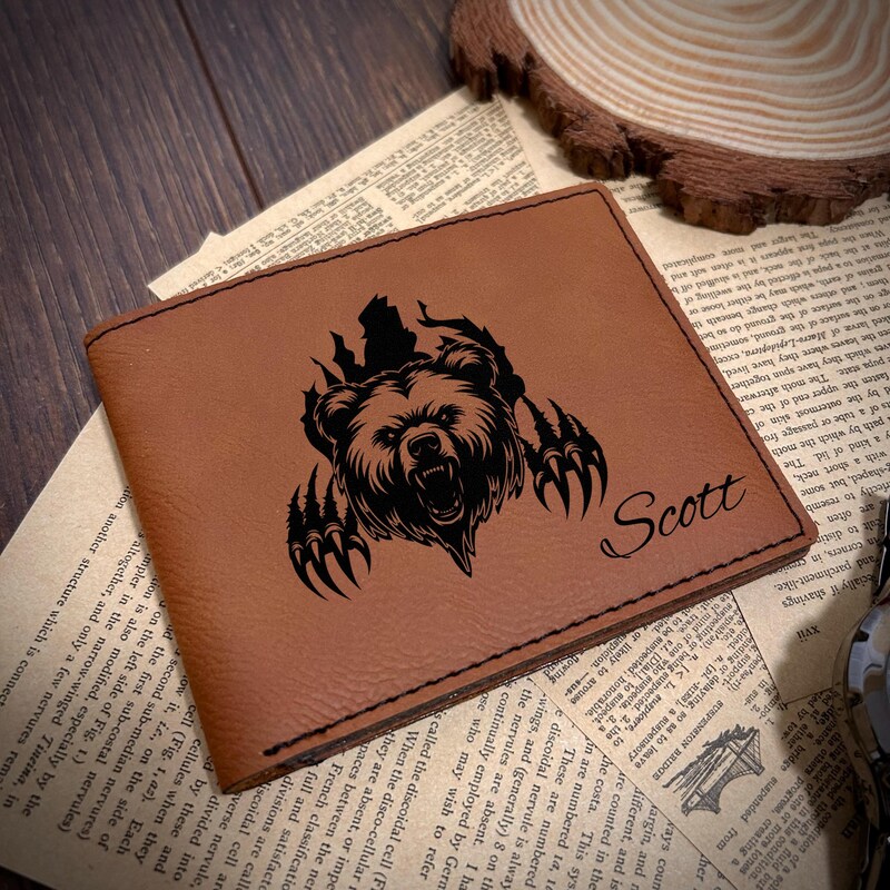 Bear Wallet - Etsy