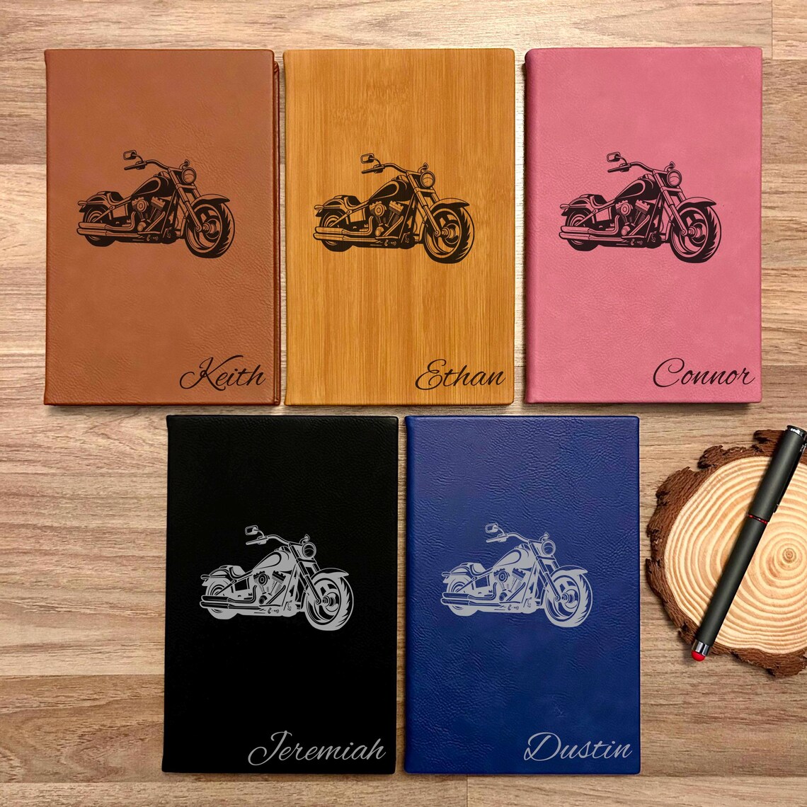 Motorcycle Custom Journal – Hard Cover, Motorcycle Design #1 - Etsy