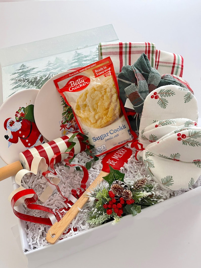 Christmas Cookie Gift Box, Christmas Gift, Gift Basket, Holiday Gift ...