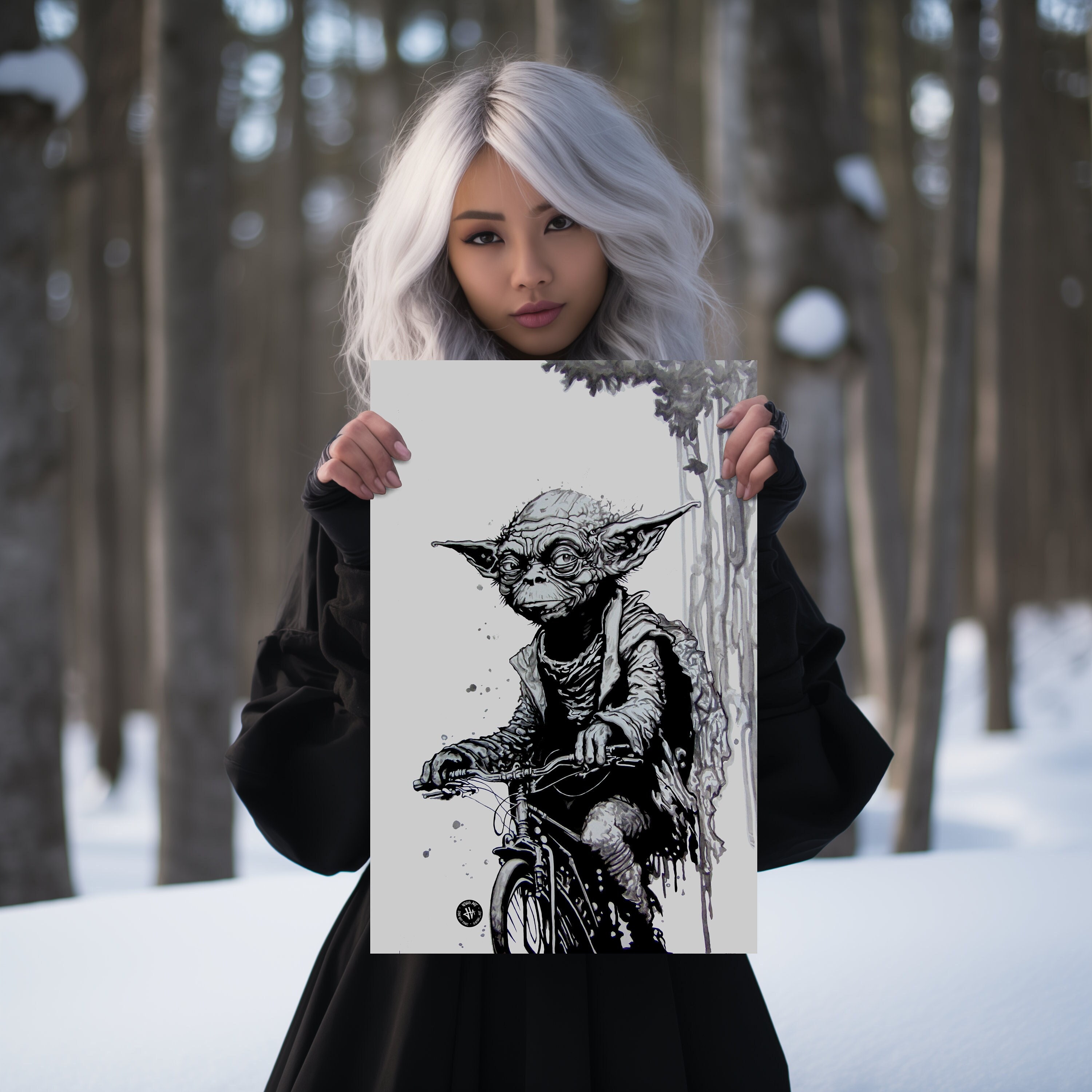 11x17 Yoda Poster, May the Fourth, Yoda Print, 11x17 Star Wars Poster ...