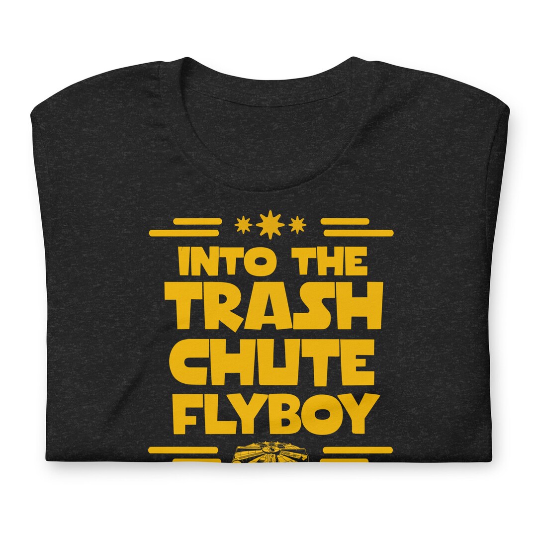 Into the Trash Chute Tee, Trash Chute Unisex T-shirt, Garbage Man ...