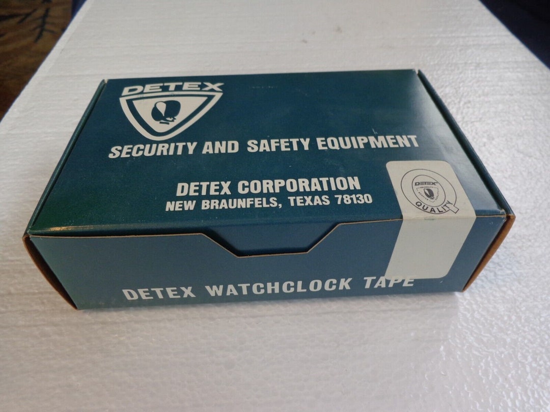 Detex Watchclock Tape Rolls. 24 Rolls in Box Still Sealed - Etsy